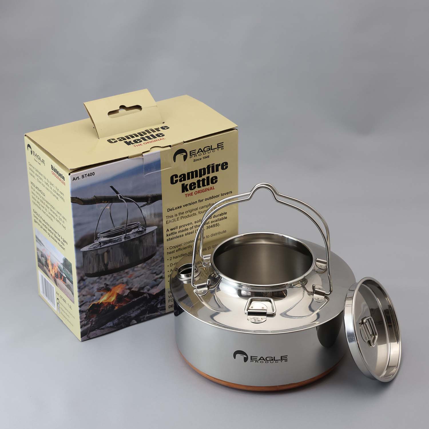 Eagle Products Campfire Kettle 1.5L・ | アウトドアショップ Departure